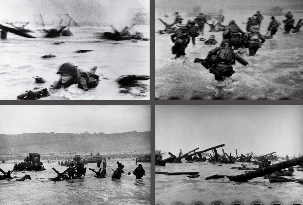 Icons of the Invasion: The Robert Capa D-Day Photos. | tomdemerly